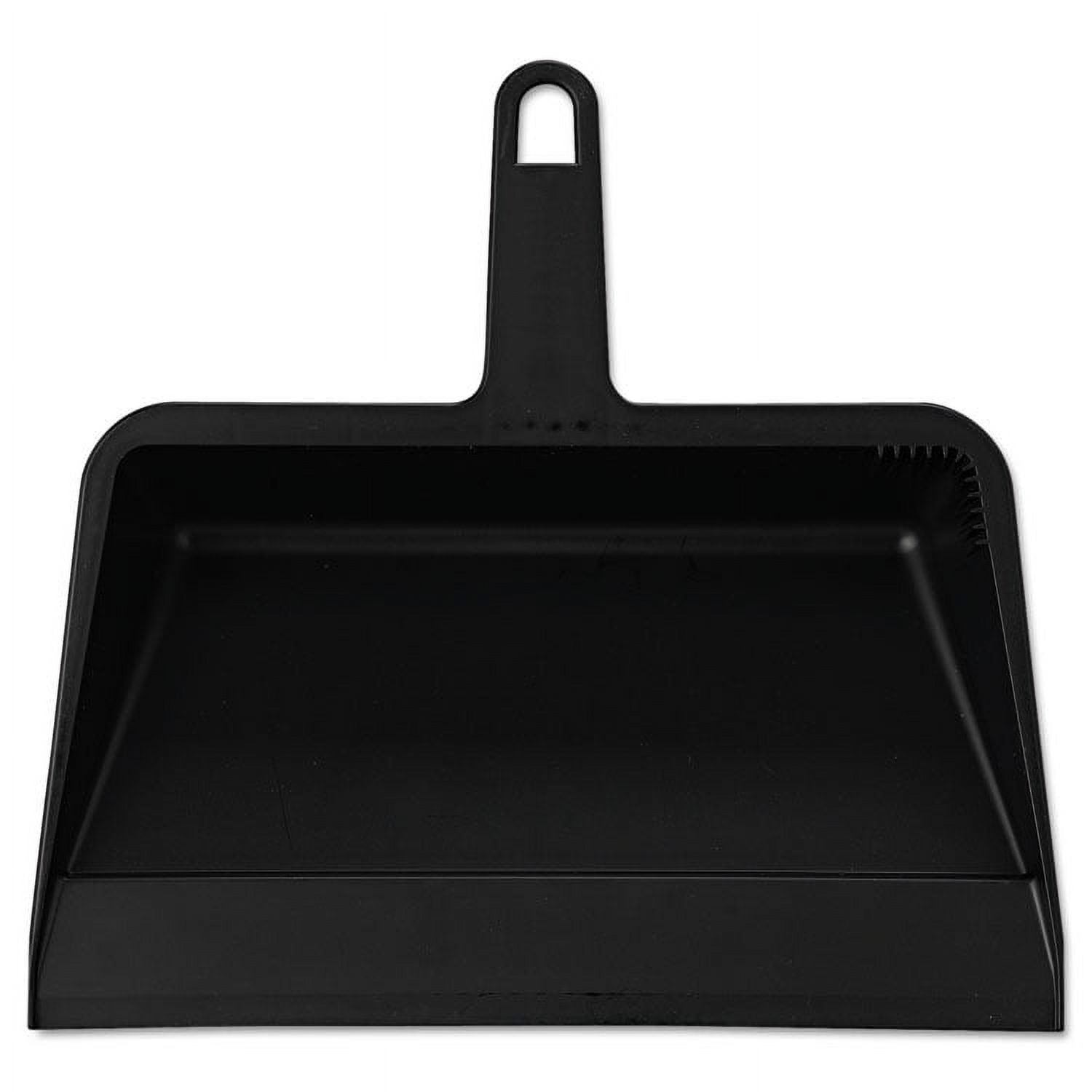 Value-Plus Polypropylene Dust Pan, 11 1/2w X 11d X 4h, Black, 1/EA ...