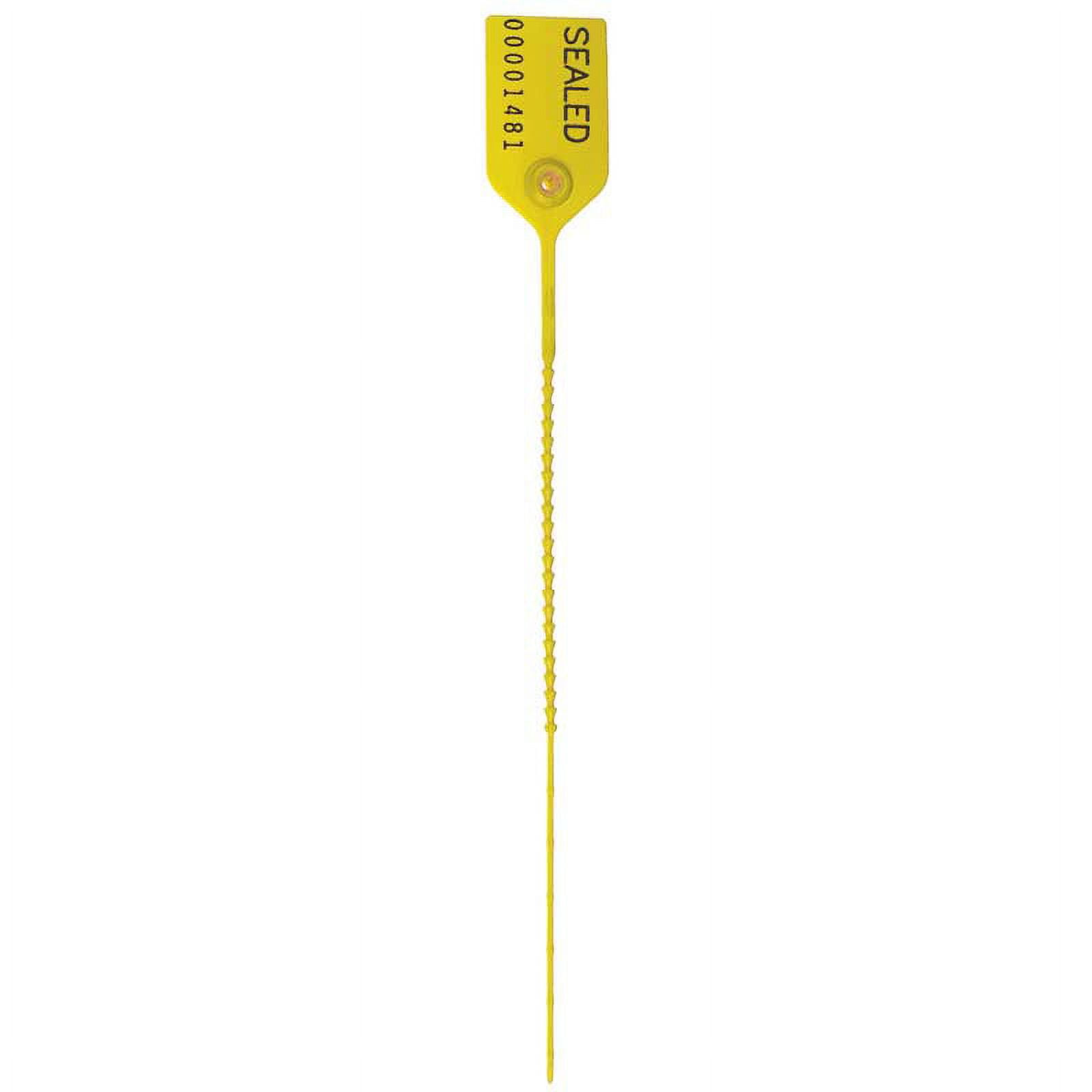 Value Security Seals - Yellow - Consecutive Numbering - Box of 1000 ...