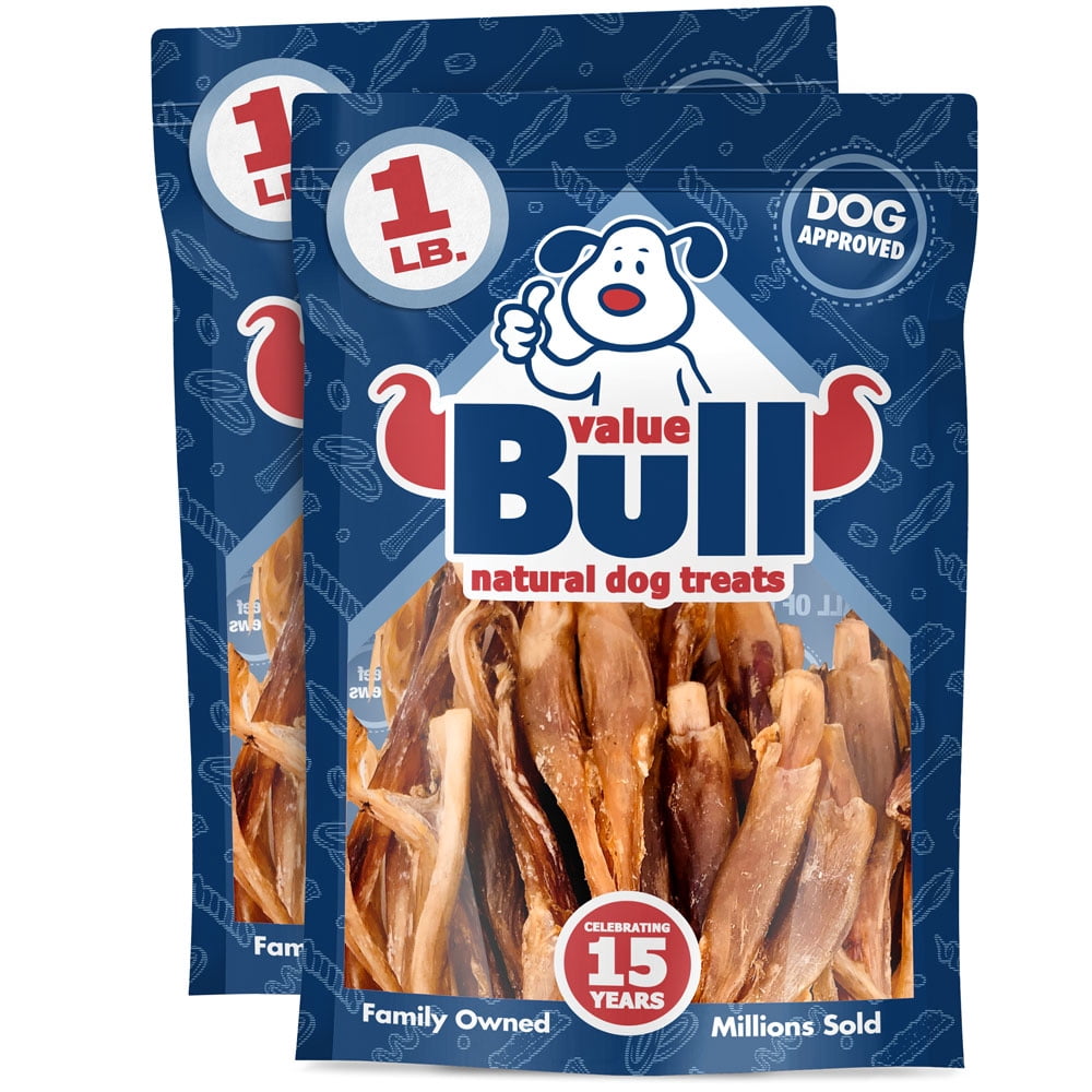 ValueBull Beef Tendons For Dogs, Jumbo, Varied Shapes, 2 Pounds ...