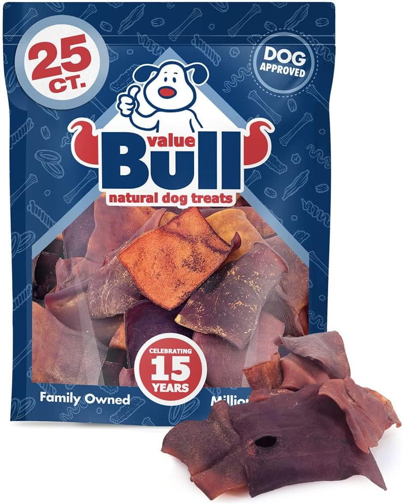 ValueBull USA Collagen Chips, Beef Dog Chews, Smoked, 25 Count ...