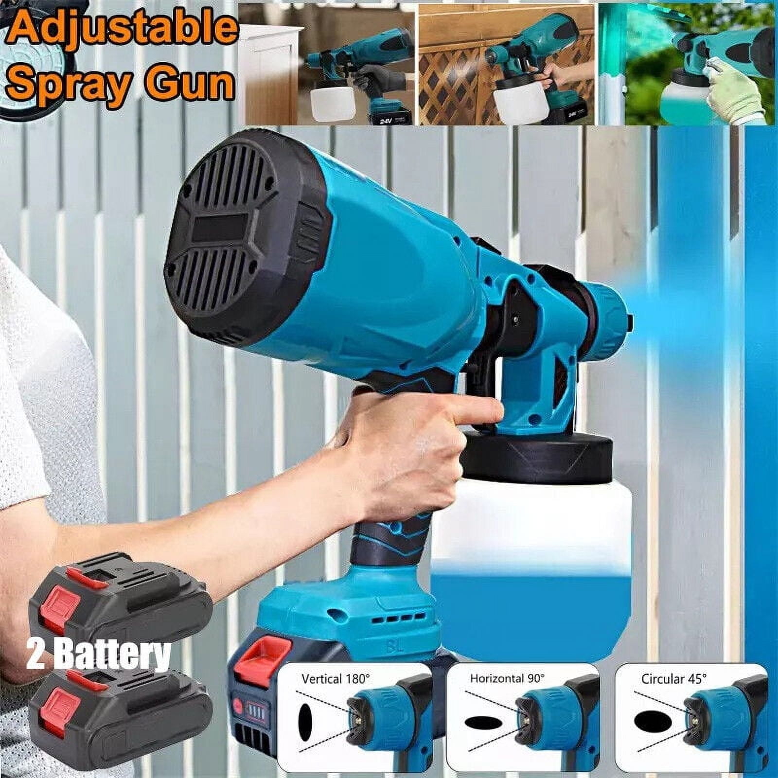 ValueHub High Pressure Cordless Paint Sprayer Electric Airless Spray ...