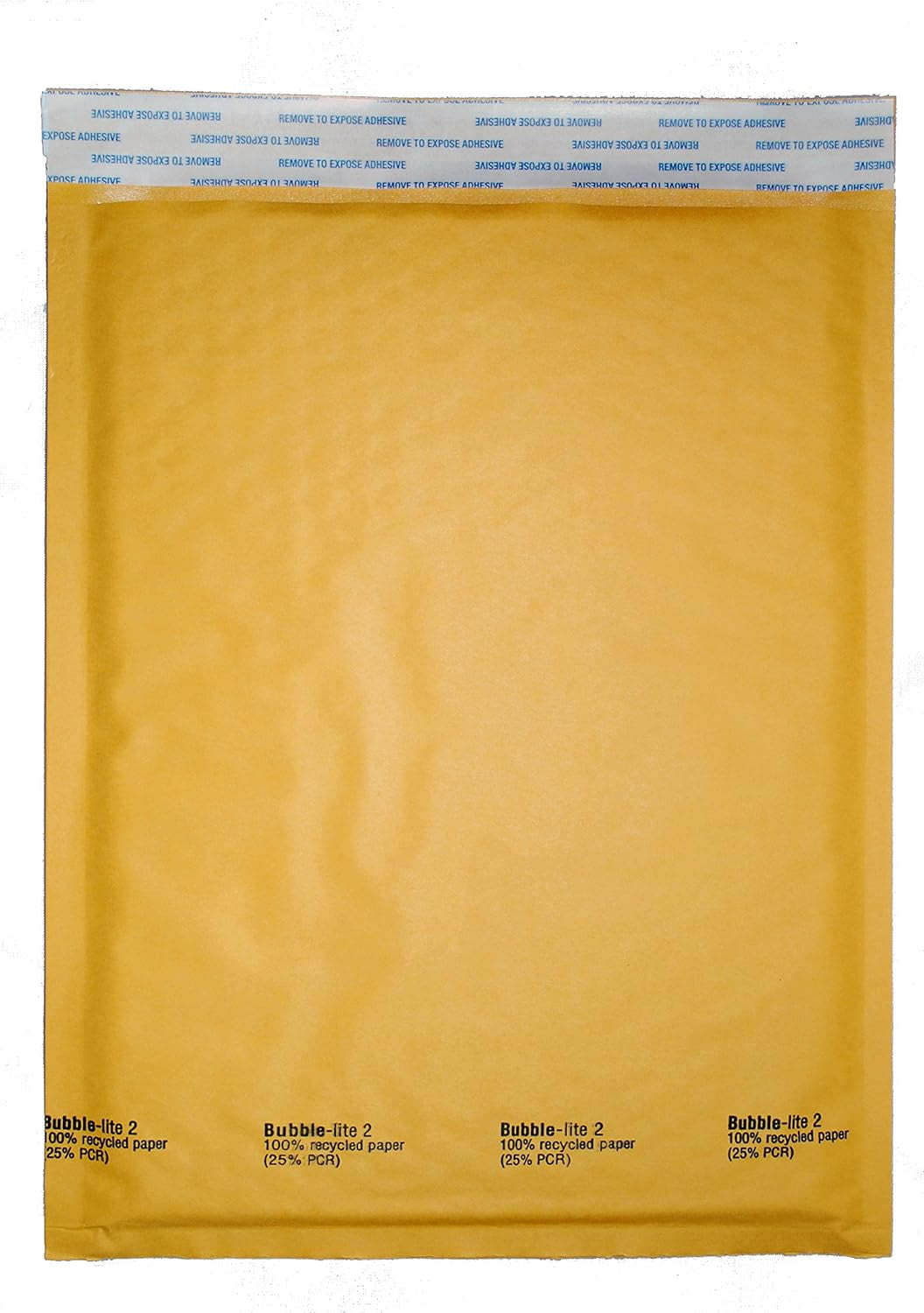 ValueMailers 100#2 8.5x12 Kraft Yellow Bubble Lite Mailers Padded ...