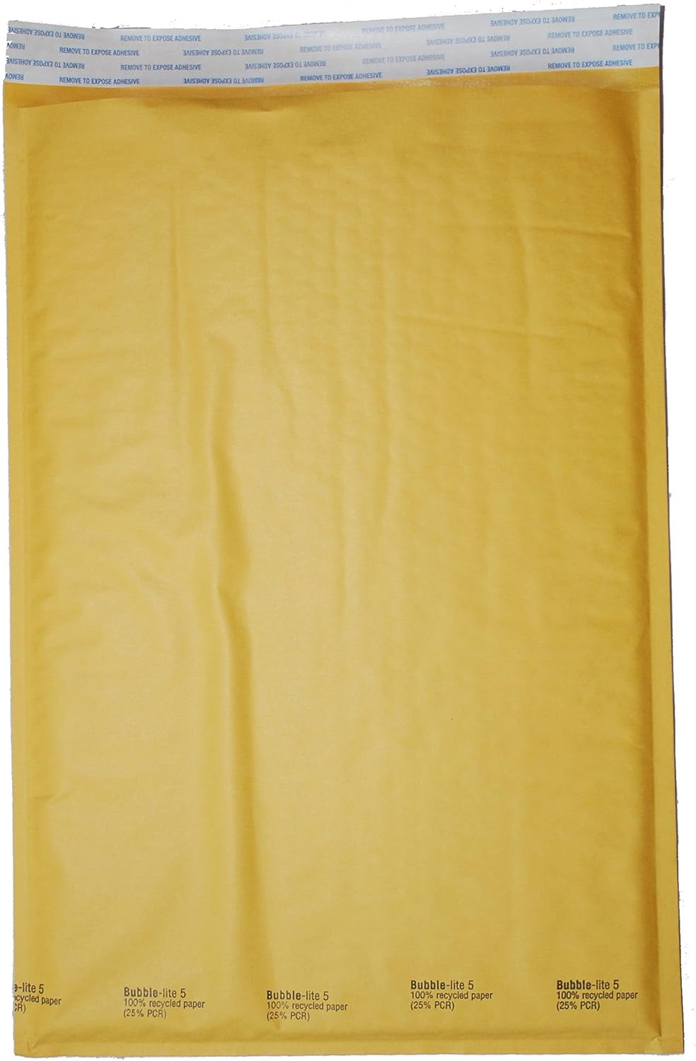 ValueMailers 100#5 10.5x16 Kraft Yellow Bubble Lite Mailers Padded ...