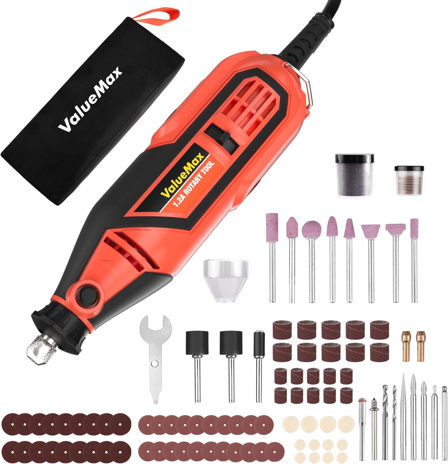 Dremel 729-02 11 PC Carving/Engraving Rotary Accessory Micro Kit ...