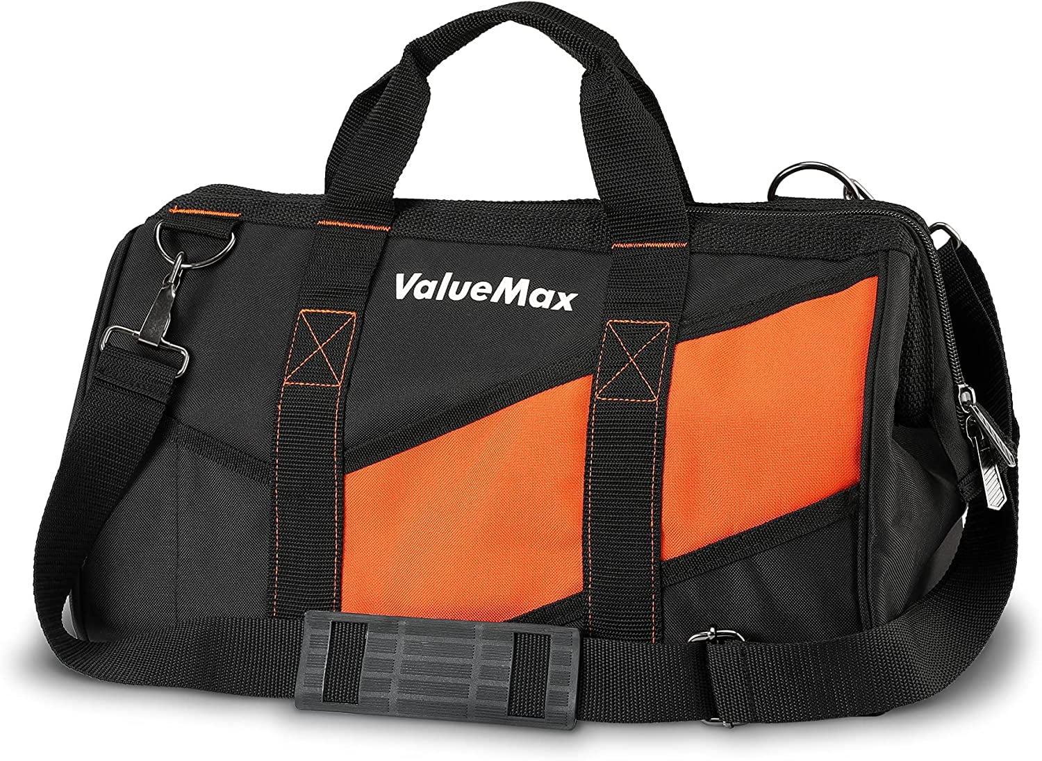 ValueMax 16-inch Tool Bag with Open Top, Pouches, Large Capacity for ...