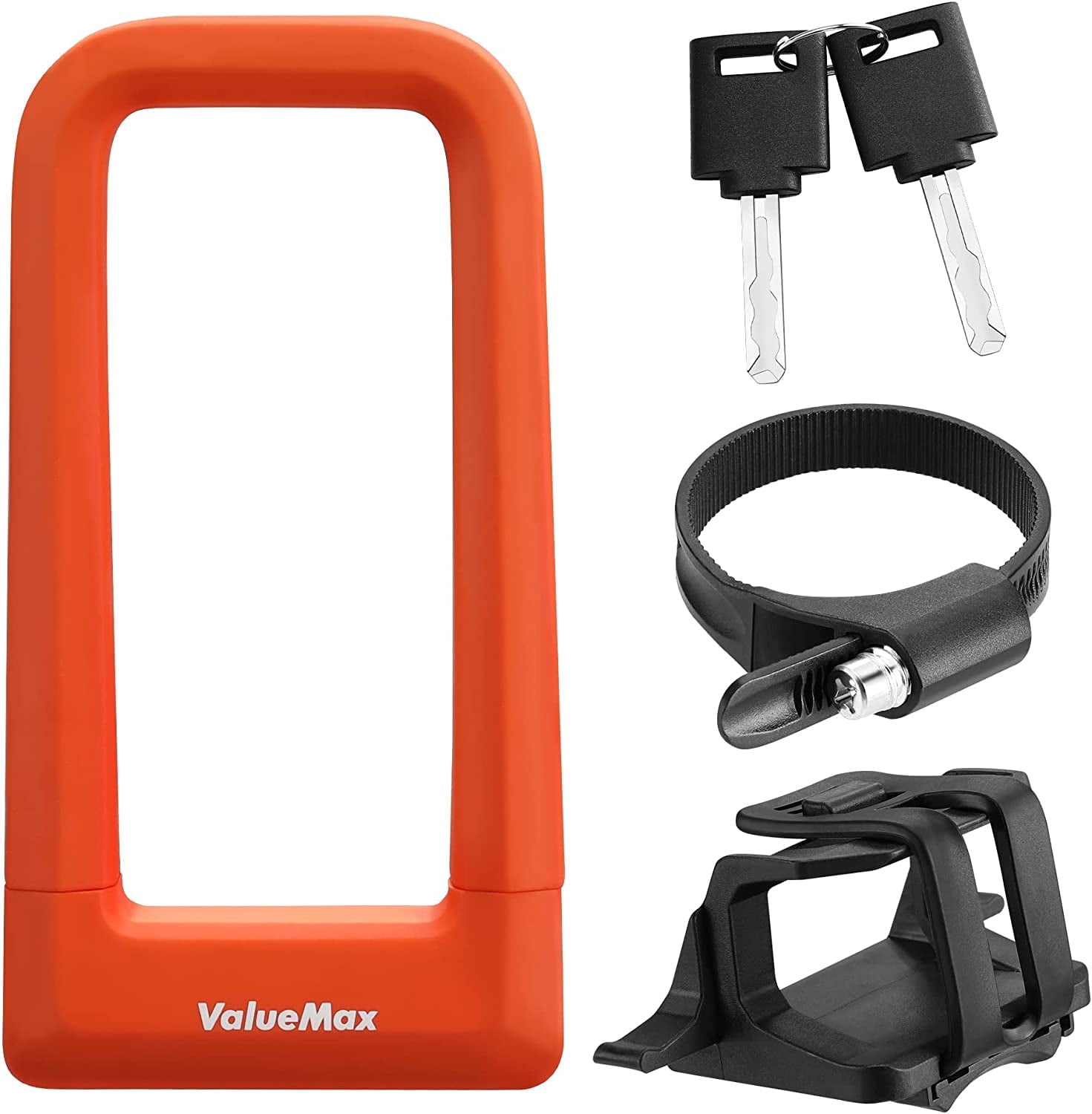 ValueMax 17mm Heavy Duty Bike U-Lock, Anti-Theft, Cycle Security ...