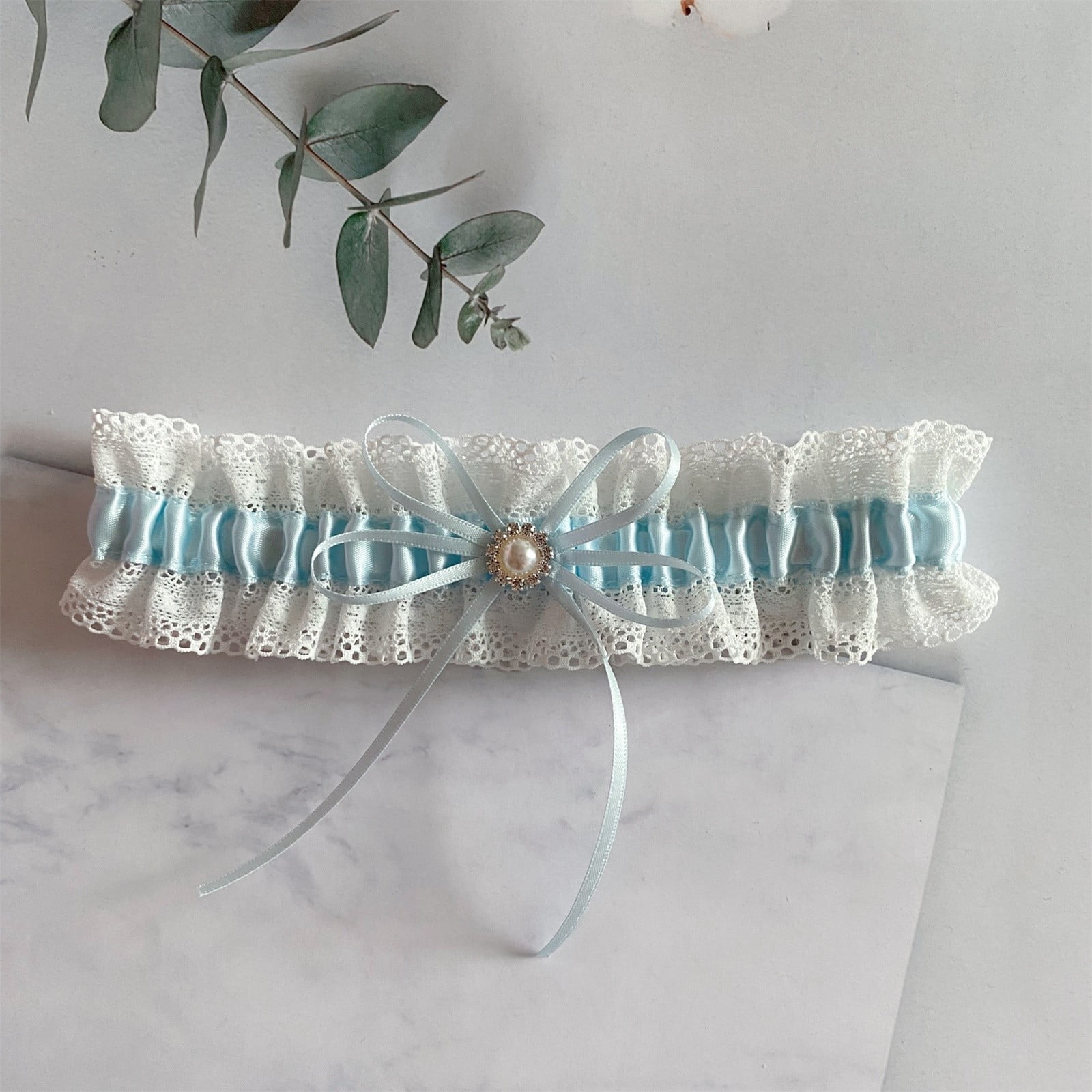 Valueadd Blue Garter Wedding Including Personalised Card As A Loving ...