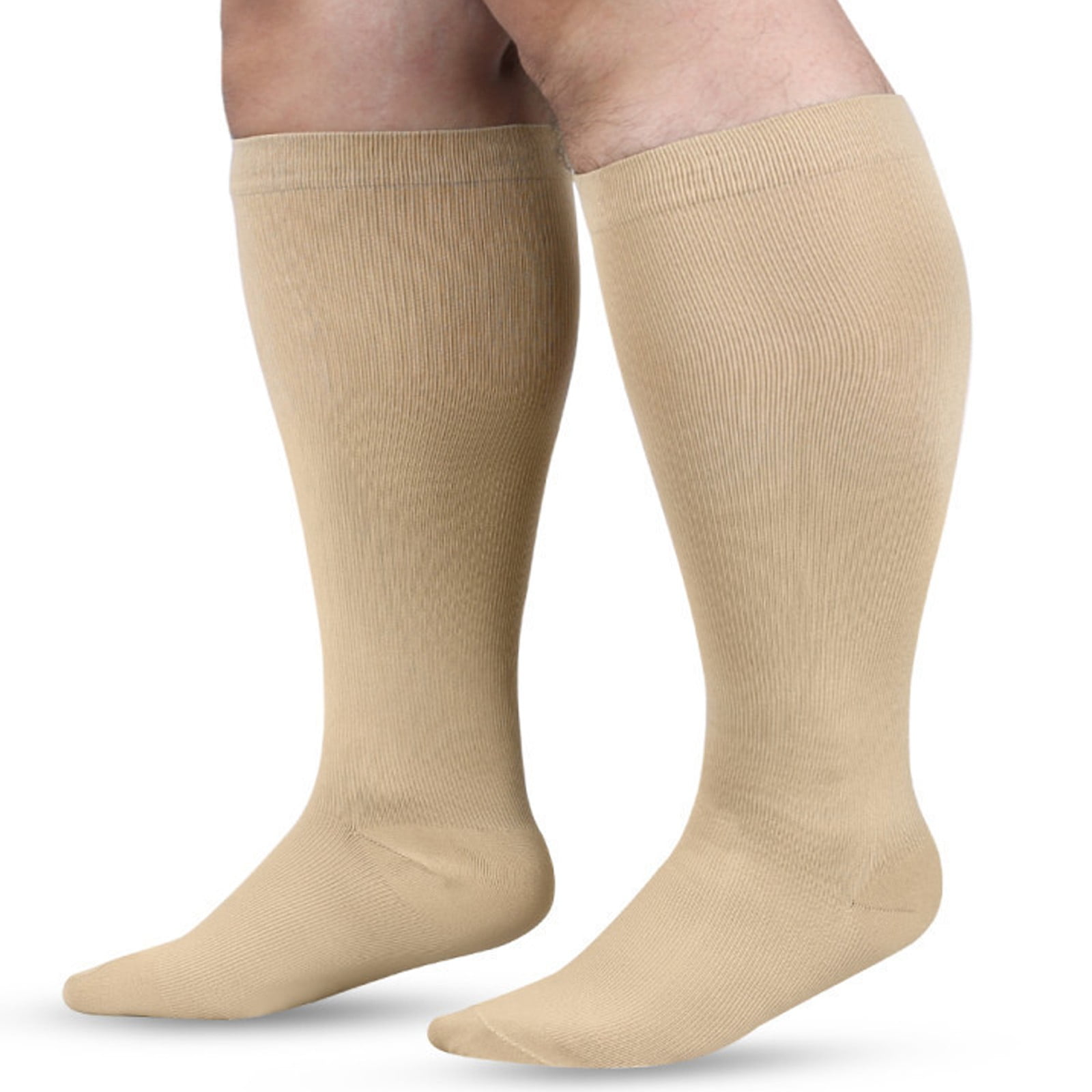 Valueadd Wide Calf Compression Socks For Women And Men Circulation Plus ...
