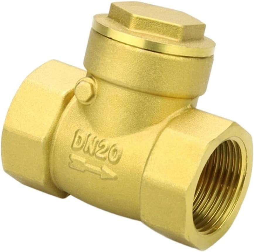 Valve 1/2" 3/4" 1" 2" Horizontal Brass Wire Mouth Non-Return Valve ...