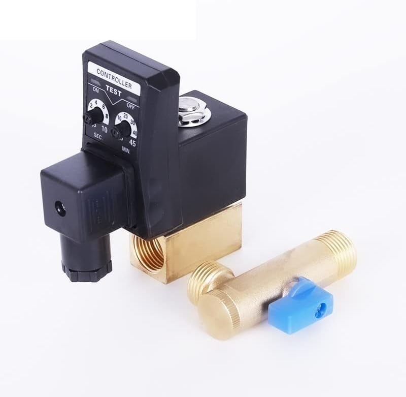 Valve 1/2 DN15 Auto Drain Valve Air Compressor Time Delay Switch ...