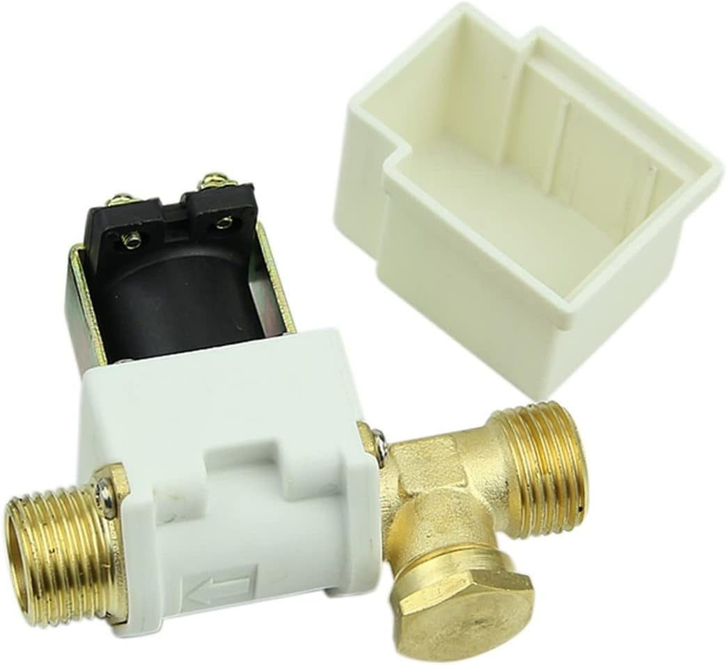 Valve 1/2 Electric Solenoid Valve for Water Air N/C Normally Closed DC ...