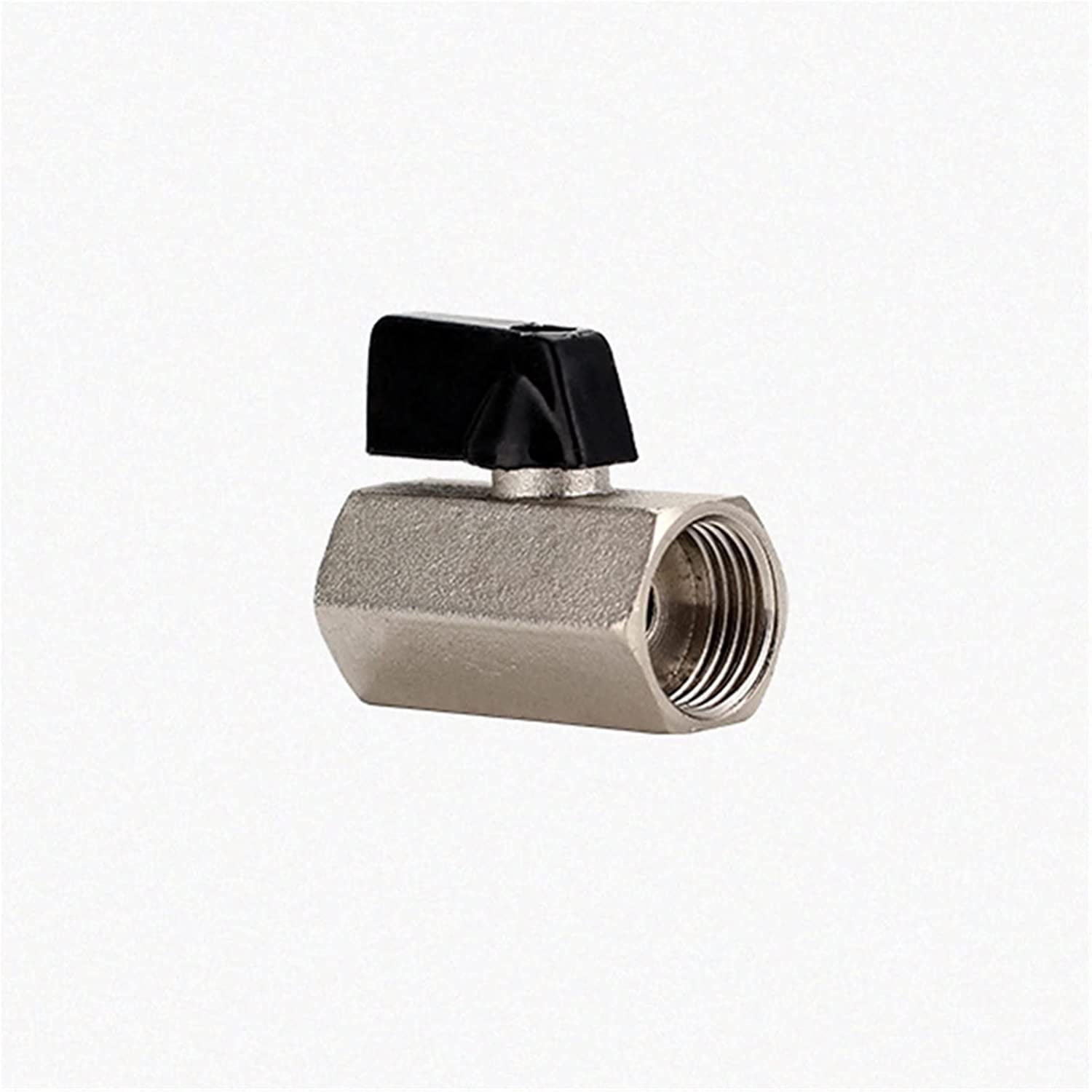 Valve 1/8" 1/4" 3/8" 1/2" BSP Female Thread Two Way Brass Mini Ball ...