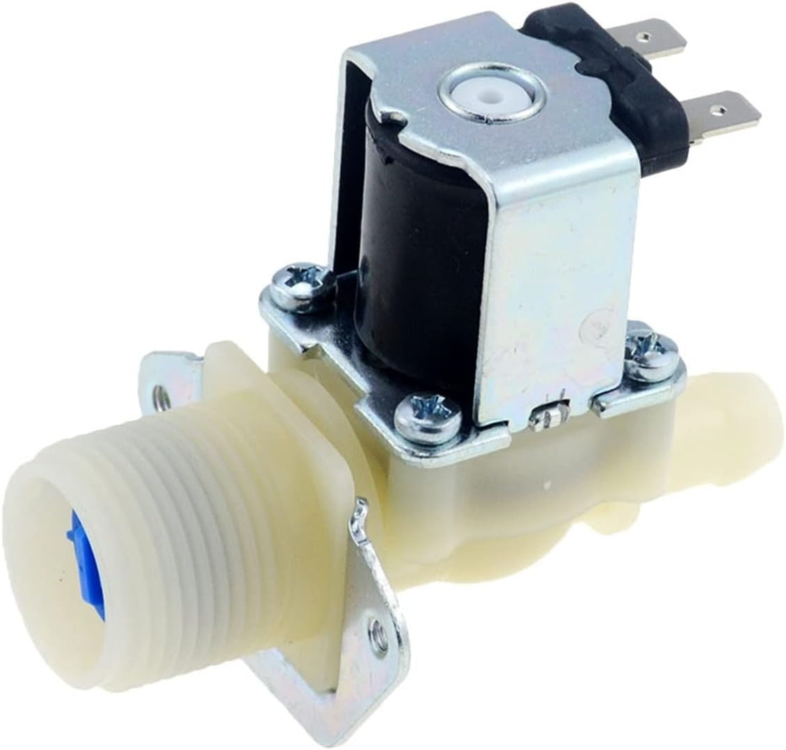Valve 1PCS 12mm G3/4 Plastic Solenoid Valve Inlet Fill Valve Water Flow ...