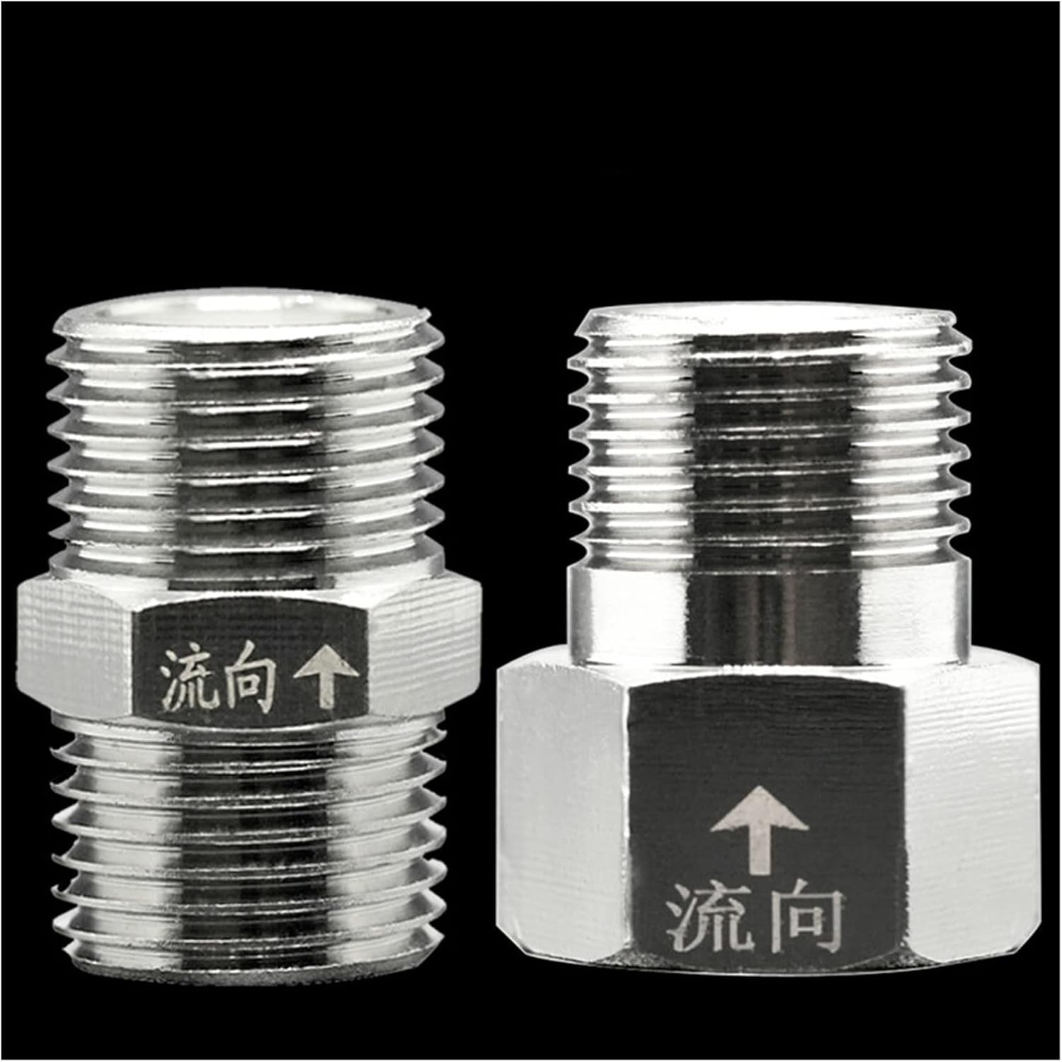 Valve 1pcs 1/2; 3/4; BSP Female Male Thread Brass One Way Non-Return ...