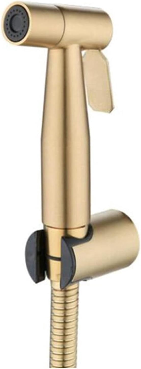 Valve Antique Brushed Gold Kit Hand Held Bidet Sprayer Stainless Steel ...