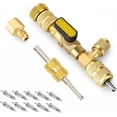Valve Core Removal Tool Kit, Air Conditioning Line Repair Tools, HVAC ...