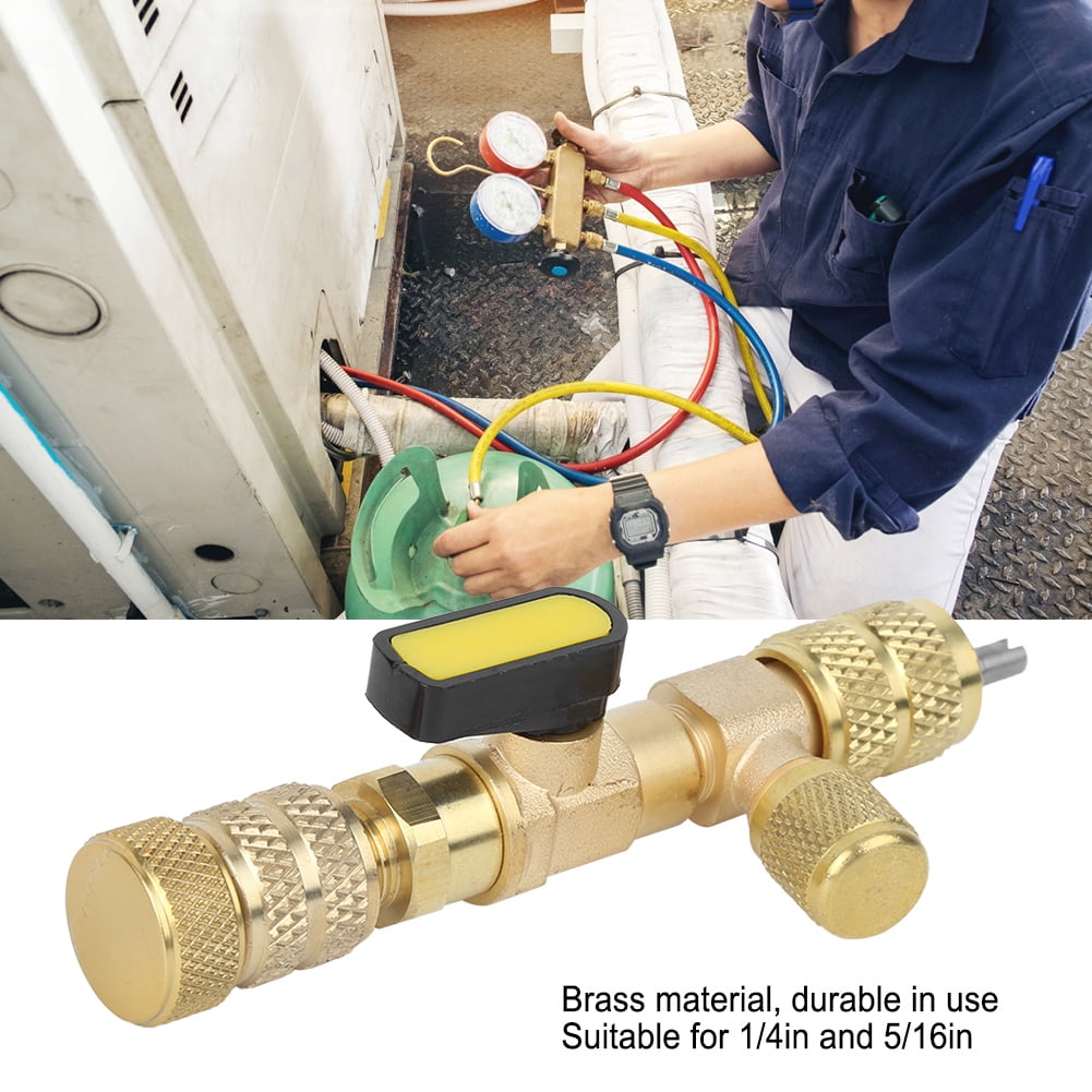 Valve Core Replacement Tool, Includes Remover, Installer Connector, 1/4 ...