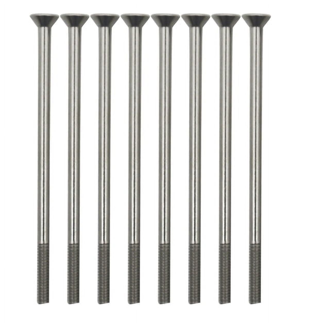 Valve Cover Bolts Stainless 8PCS 1-4-20X5" For 87-97 Chevy Center Bolt ...