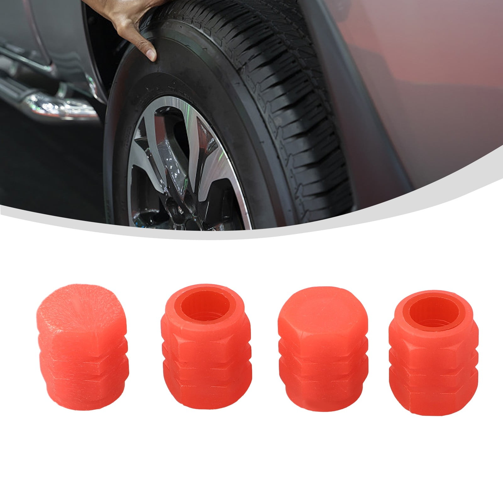 Valve Cover Car Wheel Wheels Part Accessories Car Wheel Tire Valve ...