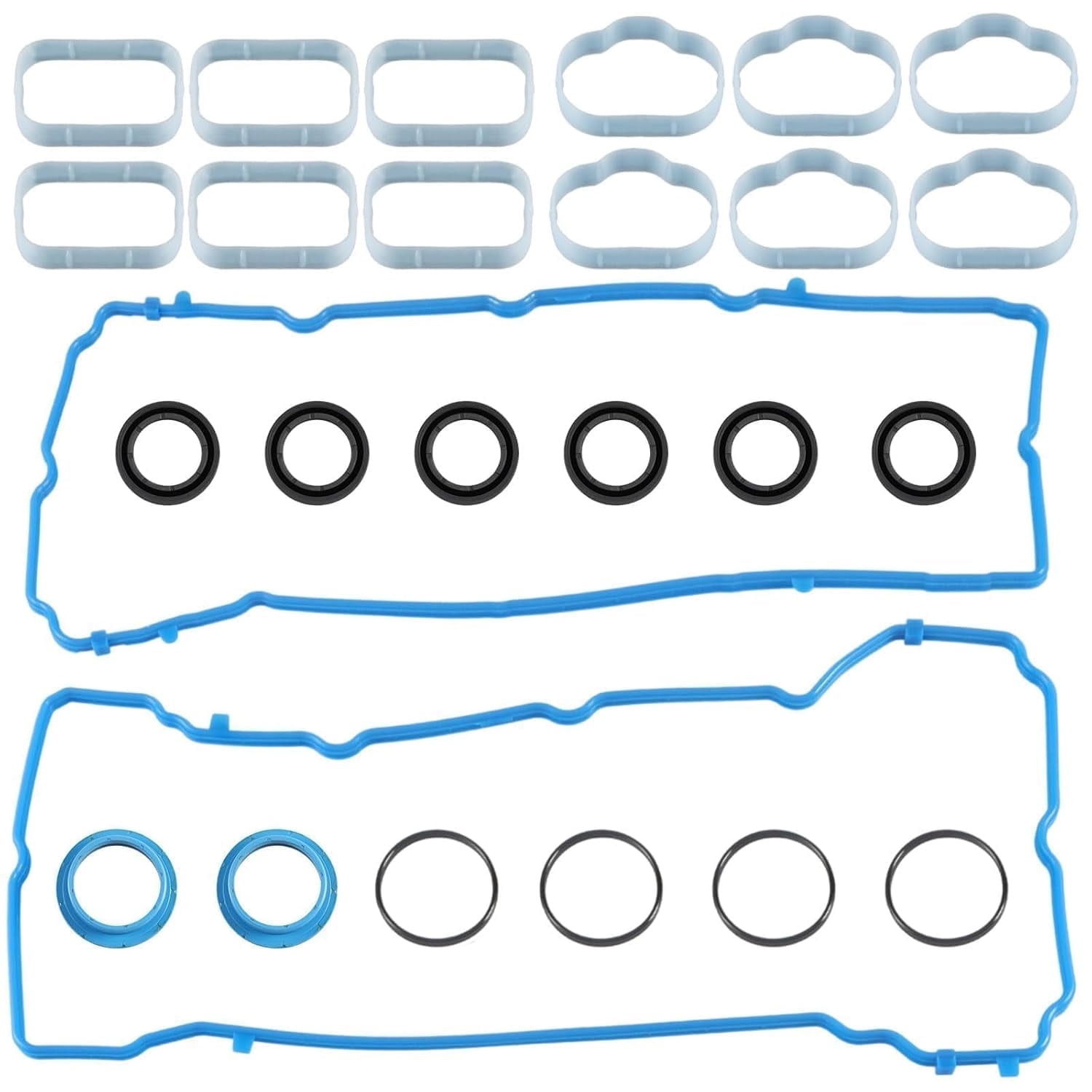 Valve Cover Gasket Intake Manifold Gaskets Set Compatible with Chrysler ...
