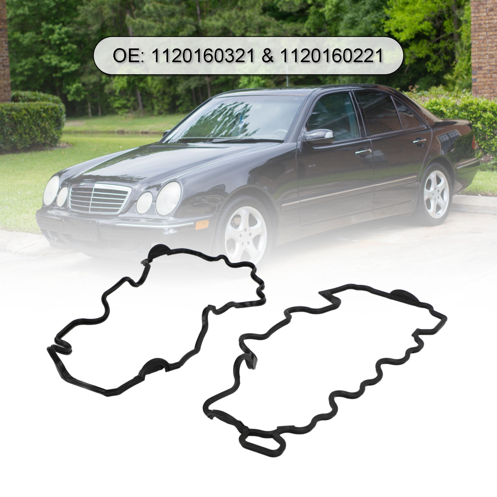 Valve Cover Gasket Right + Left for Mercedes-Benz C280 1120160321 ...
