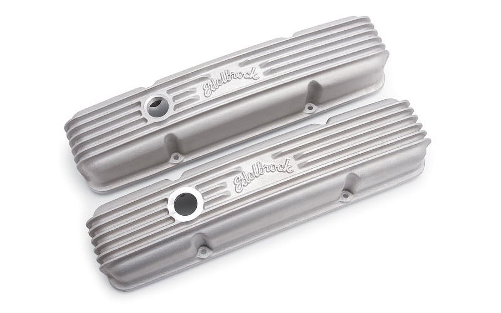 Valve Cover Kit Classic Finned SBC 59-86 - Walmart.com
