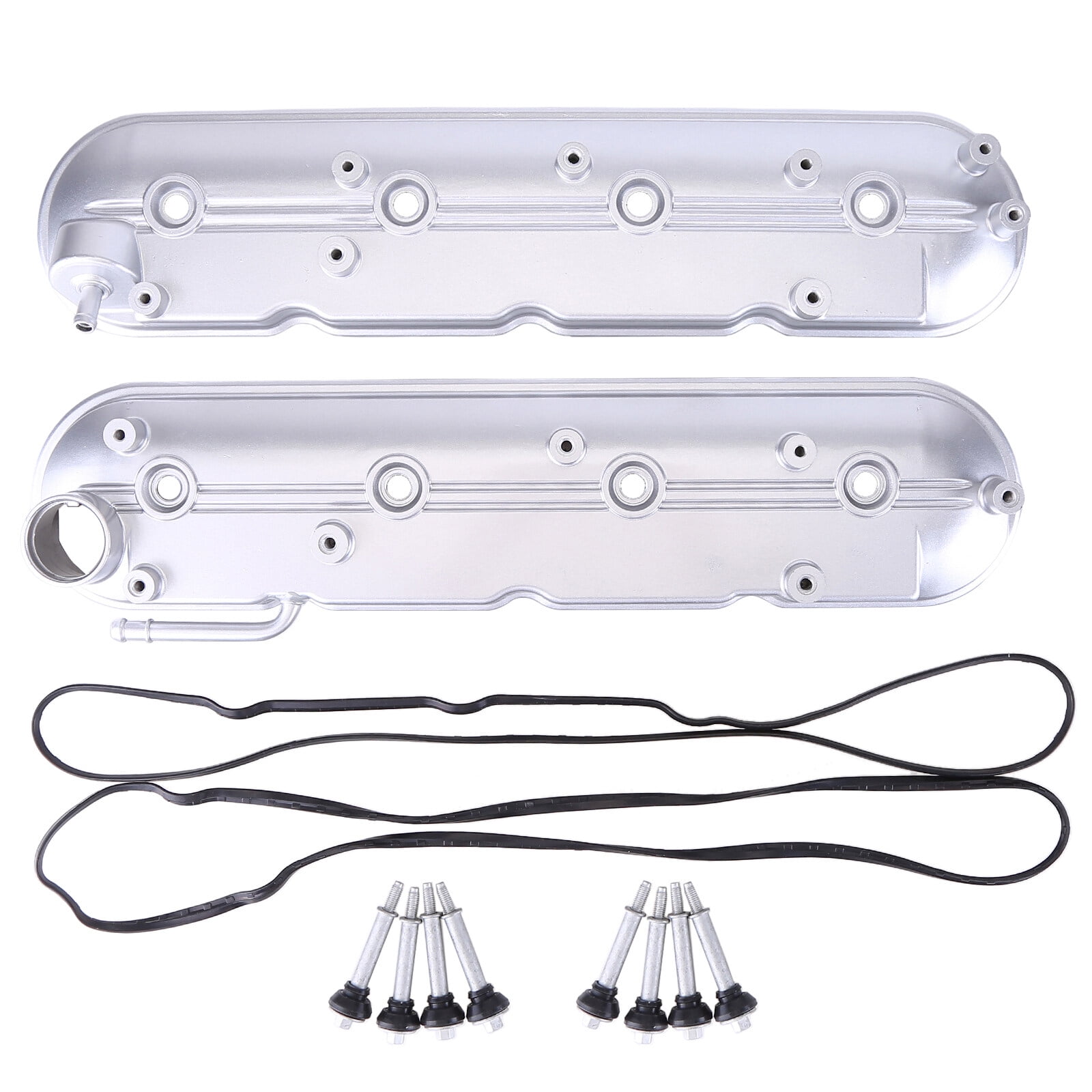 Valve Cover Set Passenger & Driver Side Compatible for 1999-2008 Chevy ...