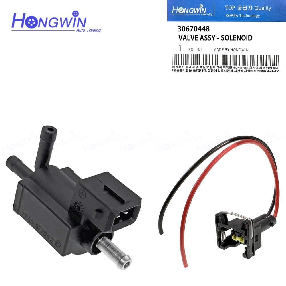 Valve Kit - Solenoid Valve & Wiring Harness Connector, For Volvo S60 ...