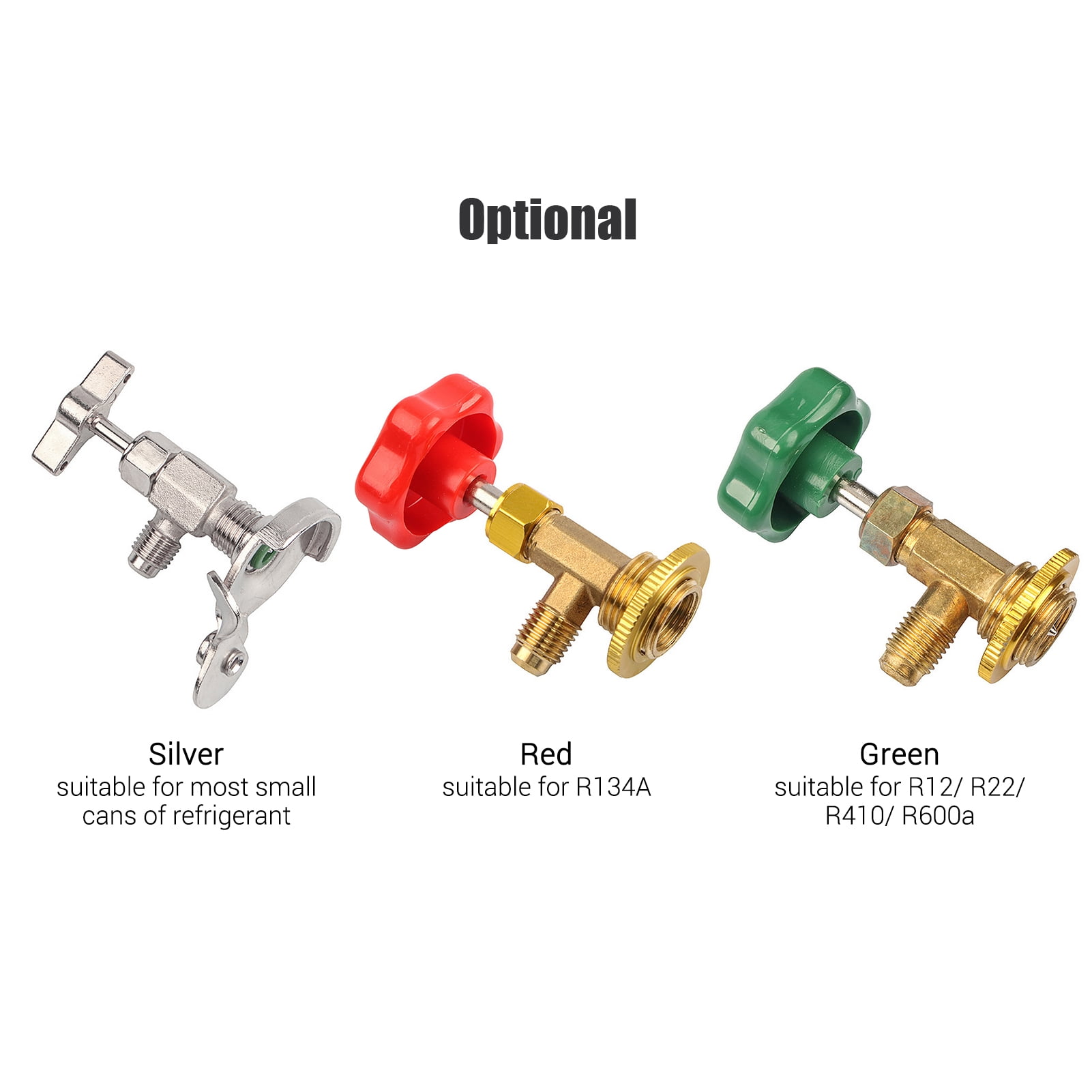 Valve Piercing Valve For Refrigerant Can Car Air Conditioning Charge ...