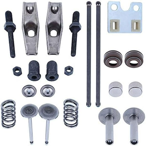 Valve Push Rod, Guide Plate & Rocker Arm Kit for Honda GX340 GX390 188F ...