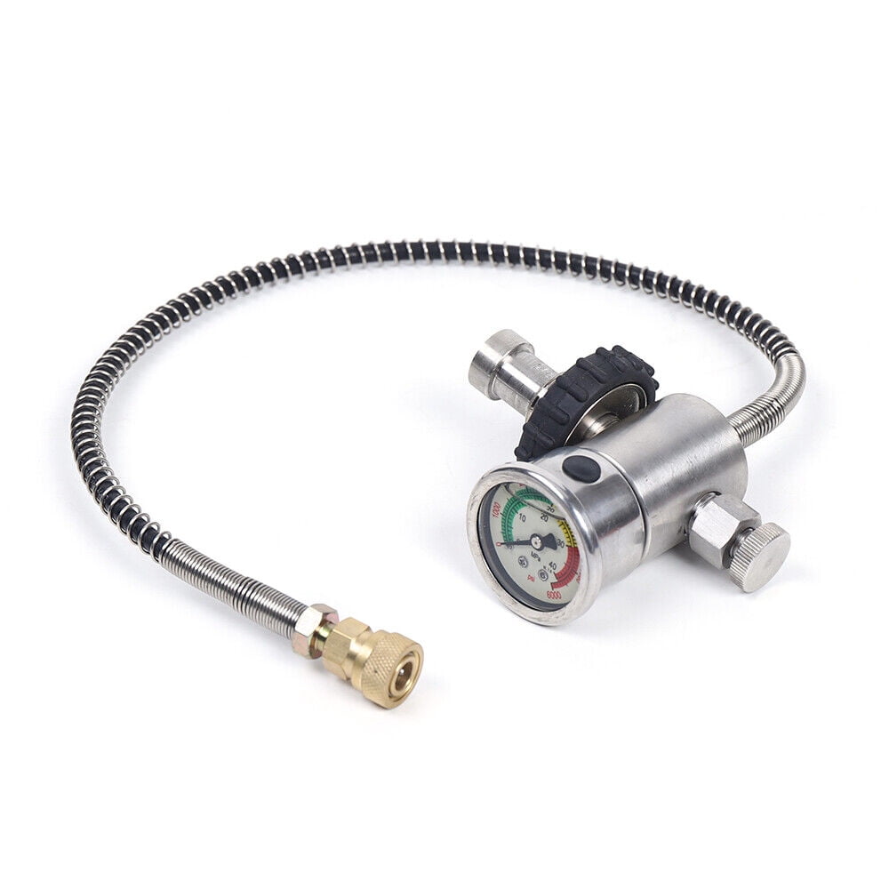 Valve Regulator Fill Station Hose fit PCP Air Tank SCBA SCUBA Cylinder ...