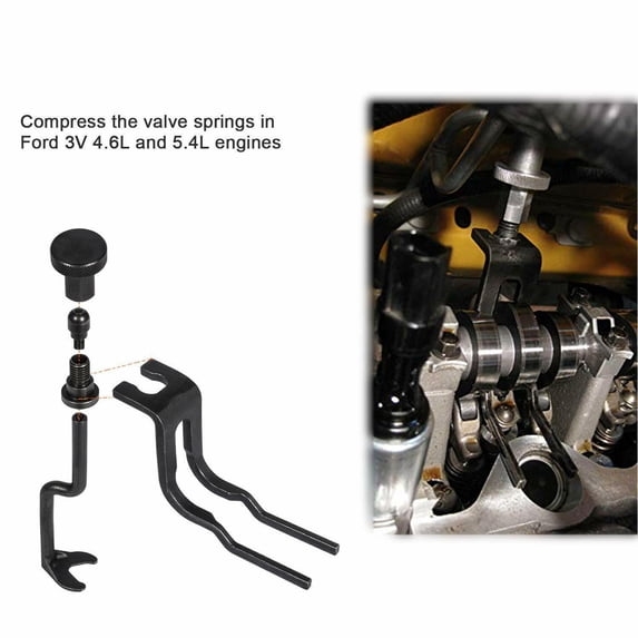 Valve Spring Compressor Tool For Ford 3V 4.6L 5.4L 6.8L Engines 303 ...