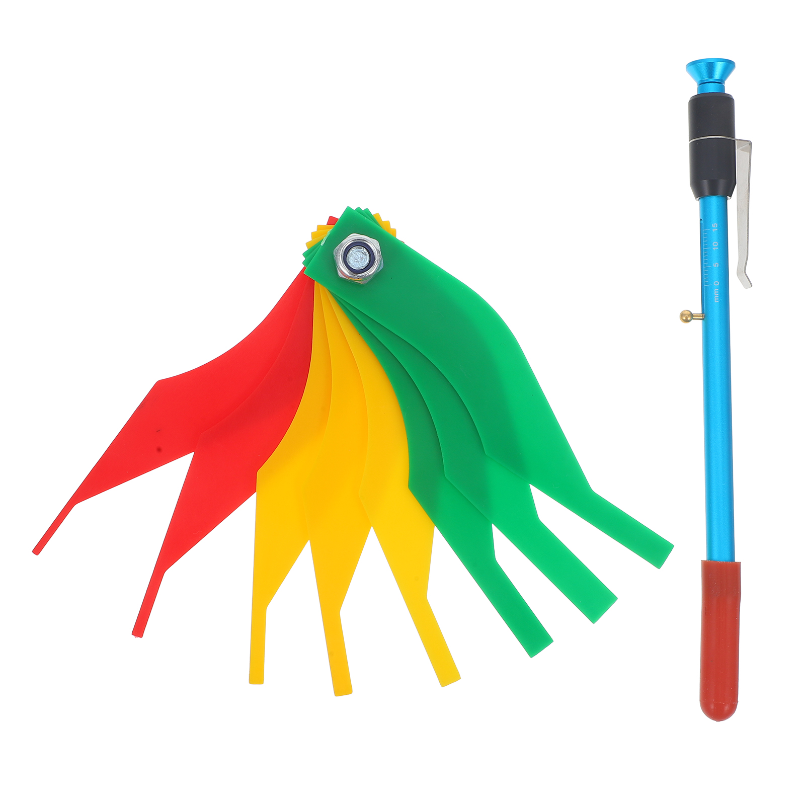 Valve Stems Car Brake Pad Thickness Detection Ruler Checker - Walmart.com