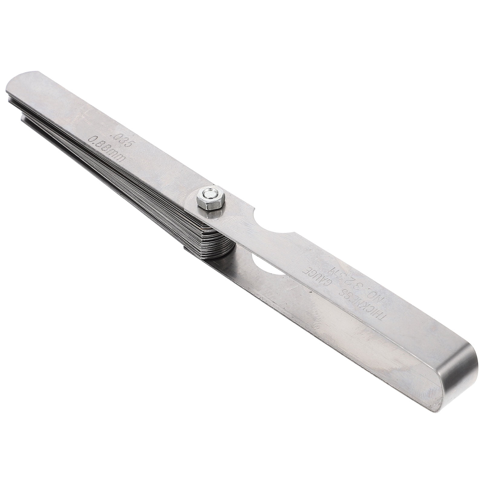 Valve Thickness Measuring Tool Stainless Steel Feeler Gauge Metric ...