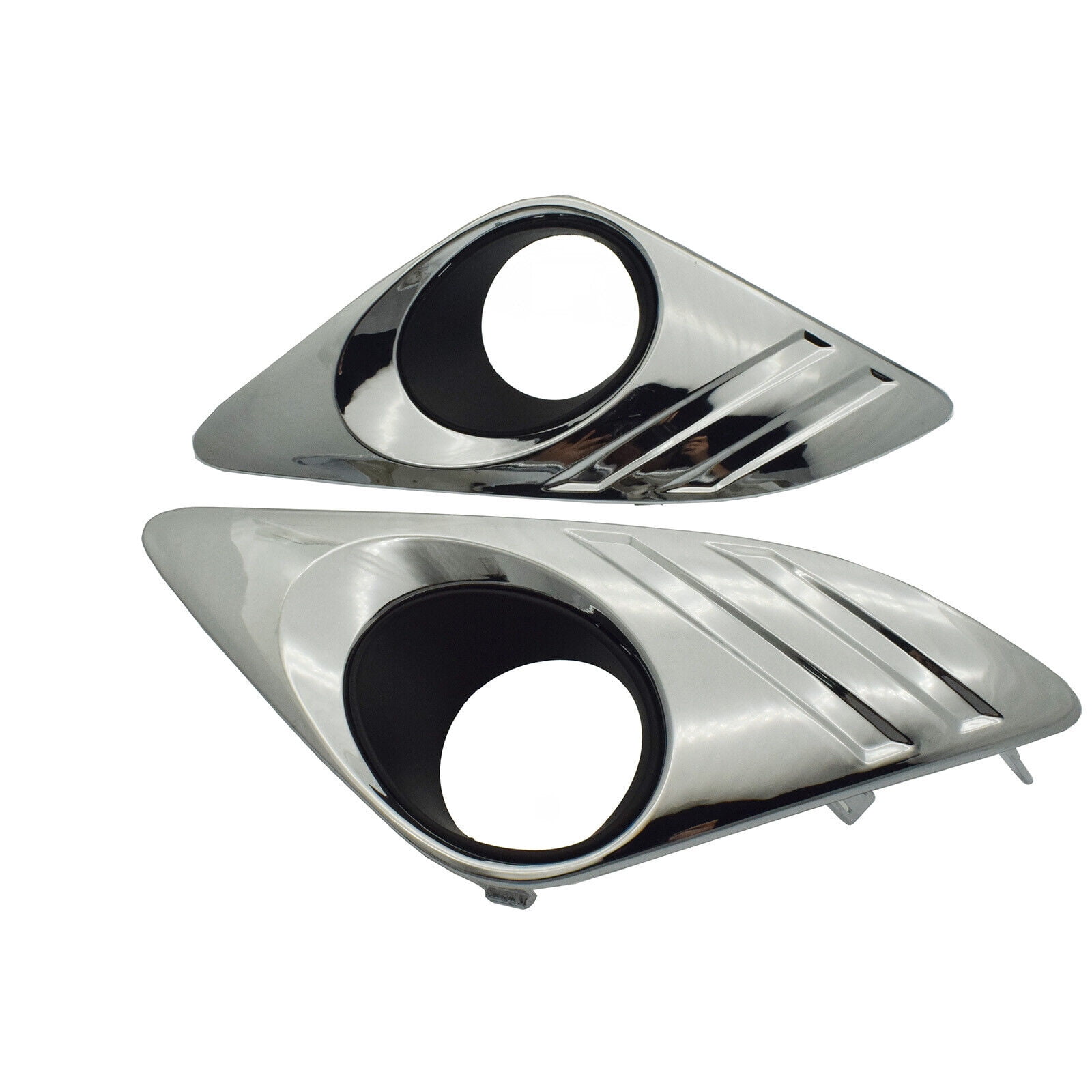 A pair of for CHRome fog lamp decoration protective covers for for ...