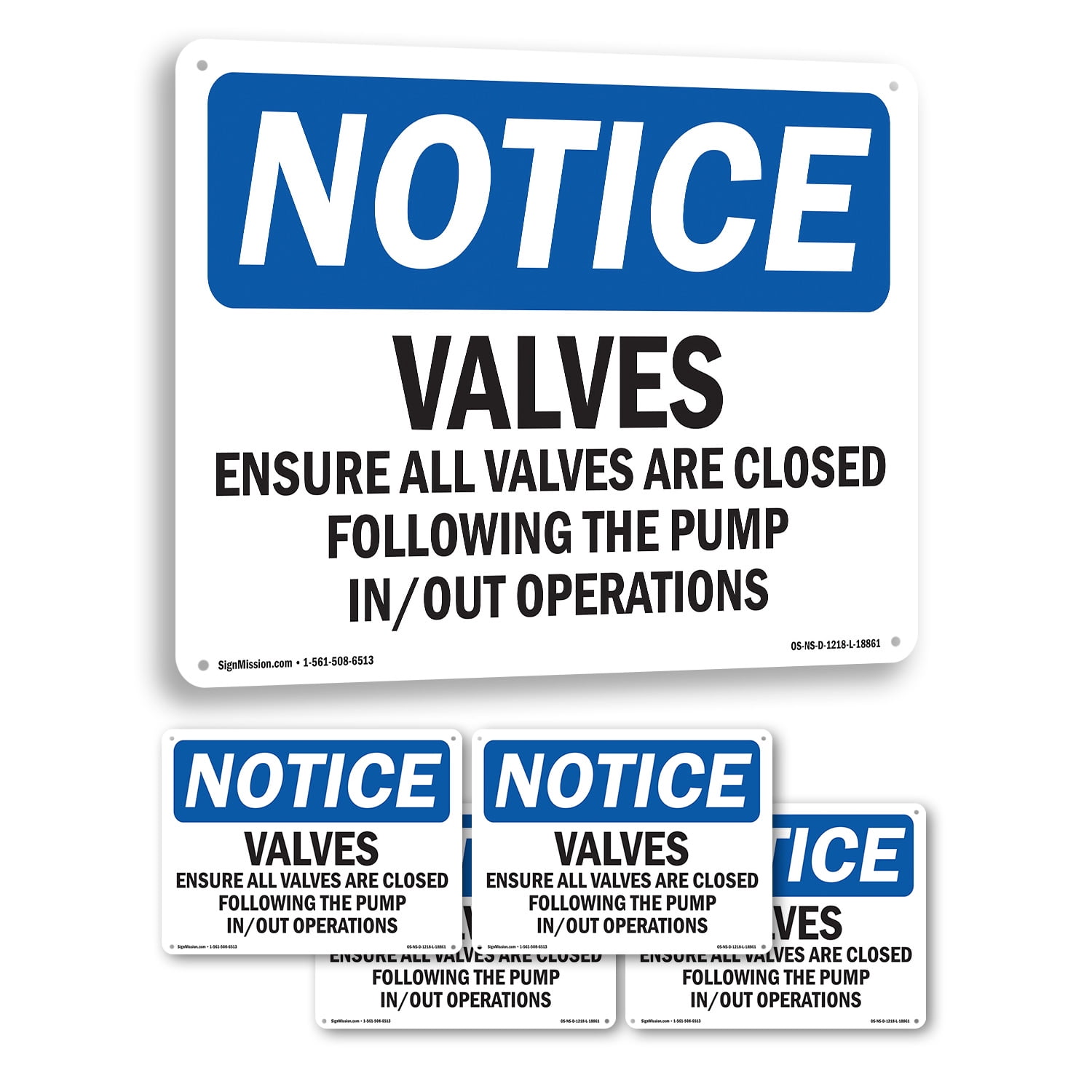 Valves Ensure All Valves Are Closed Following OSHA Notice Rigid Plastic ...