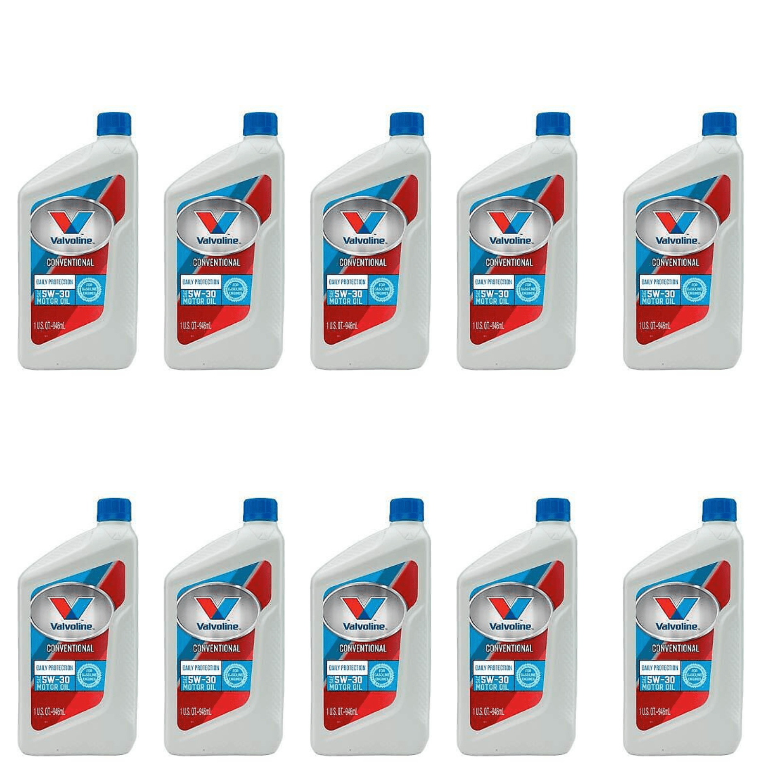 Valvoline 797975 Oil Company 5W-30 Motor Oil Pack of 10 - Walmart.com