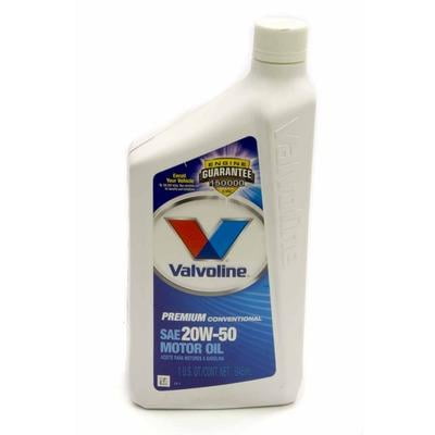 Valvoline 822344-C, Hd 20W50 Oil Quart Valvoline Performance Racing ...