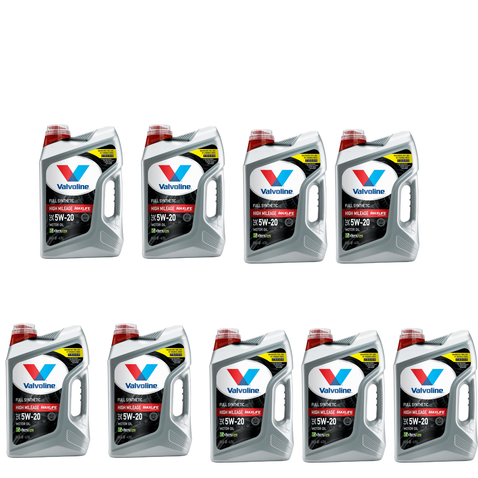 Valvoline 881169 Full Synthetic High Mileage with MaxLife Technology ...