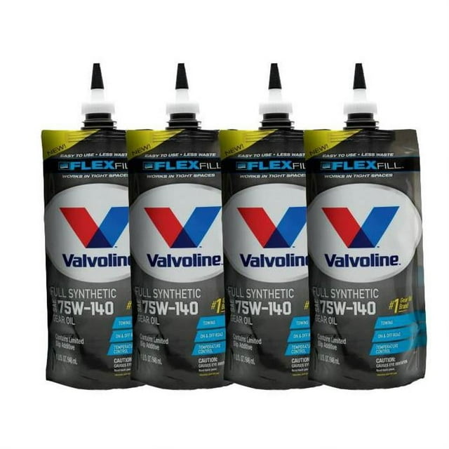 Valvoline 889787 Full Synthetic 75W140 Gear Oil, 4 Quarts - Walmart.com