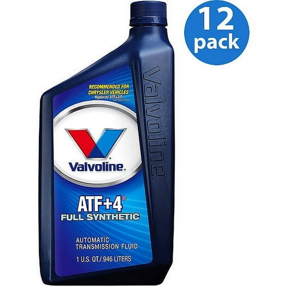 Valvoline ATF+4 Chrysler Automatic Transmission Fluid, 1 qt (6 Pack ...