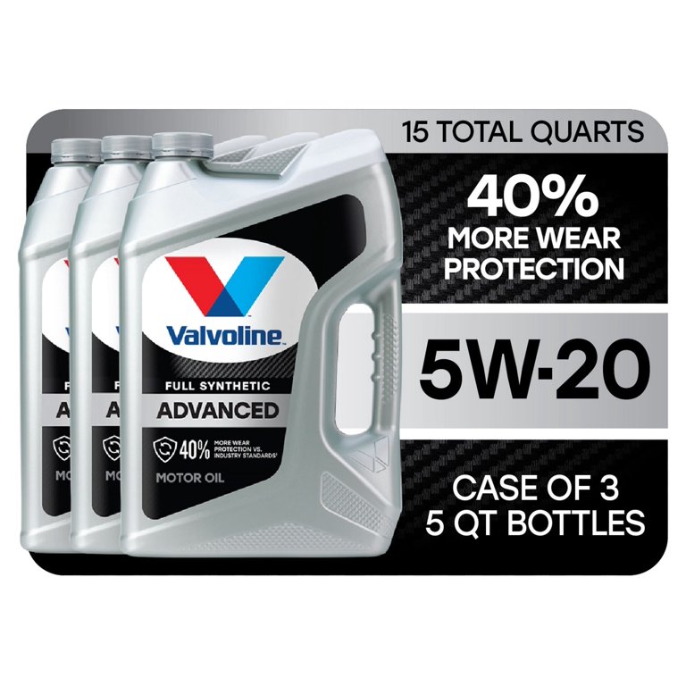 Valvoline Advanced Full Synthetic Motor Oil SAE 20W-50, 41% OFF