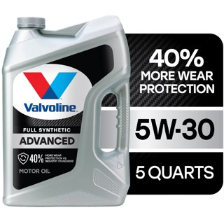 Valvoline Advanced Full Synthetic SAE 5W-30 Motor Oil 1 QT, Case of 6 - Walmart.com