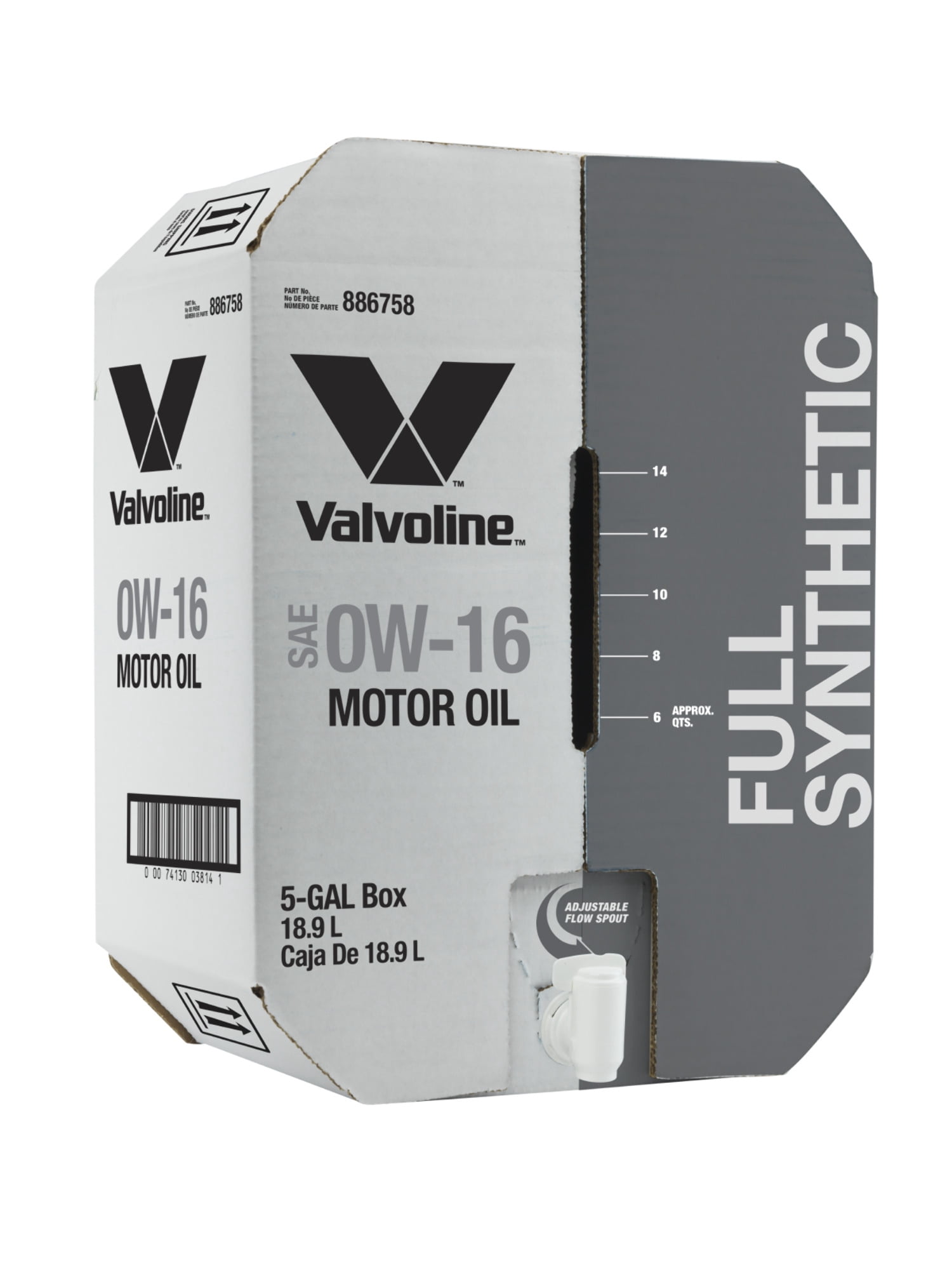Valvoline Advanced Protection Full Synthetic Motor Oil SAE 0W-16 Bay ...