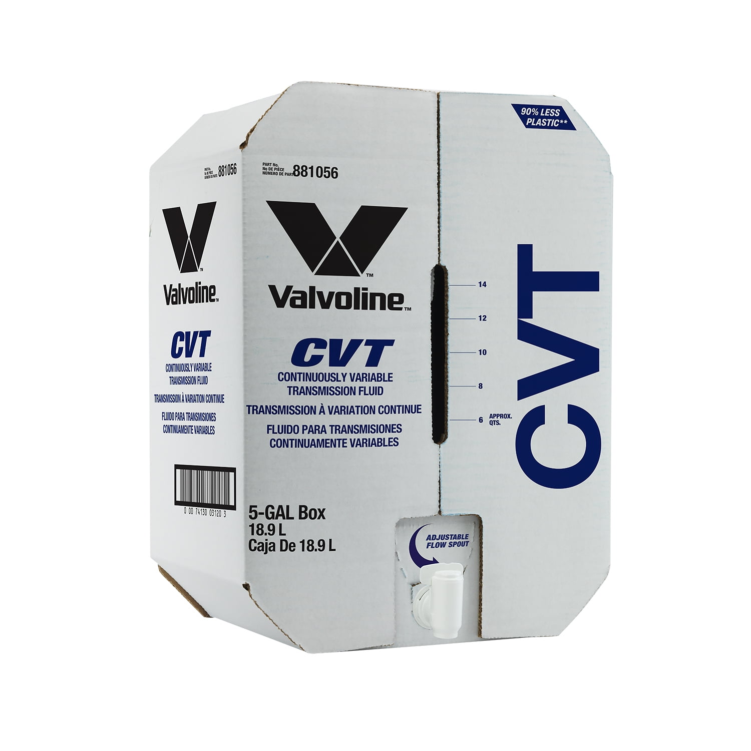 Valvoline CVT Full Synthetic Continuously Variable Transmission Fluid ...
