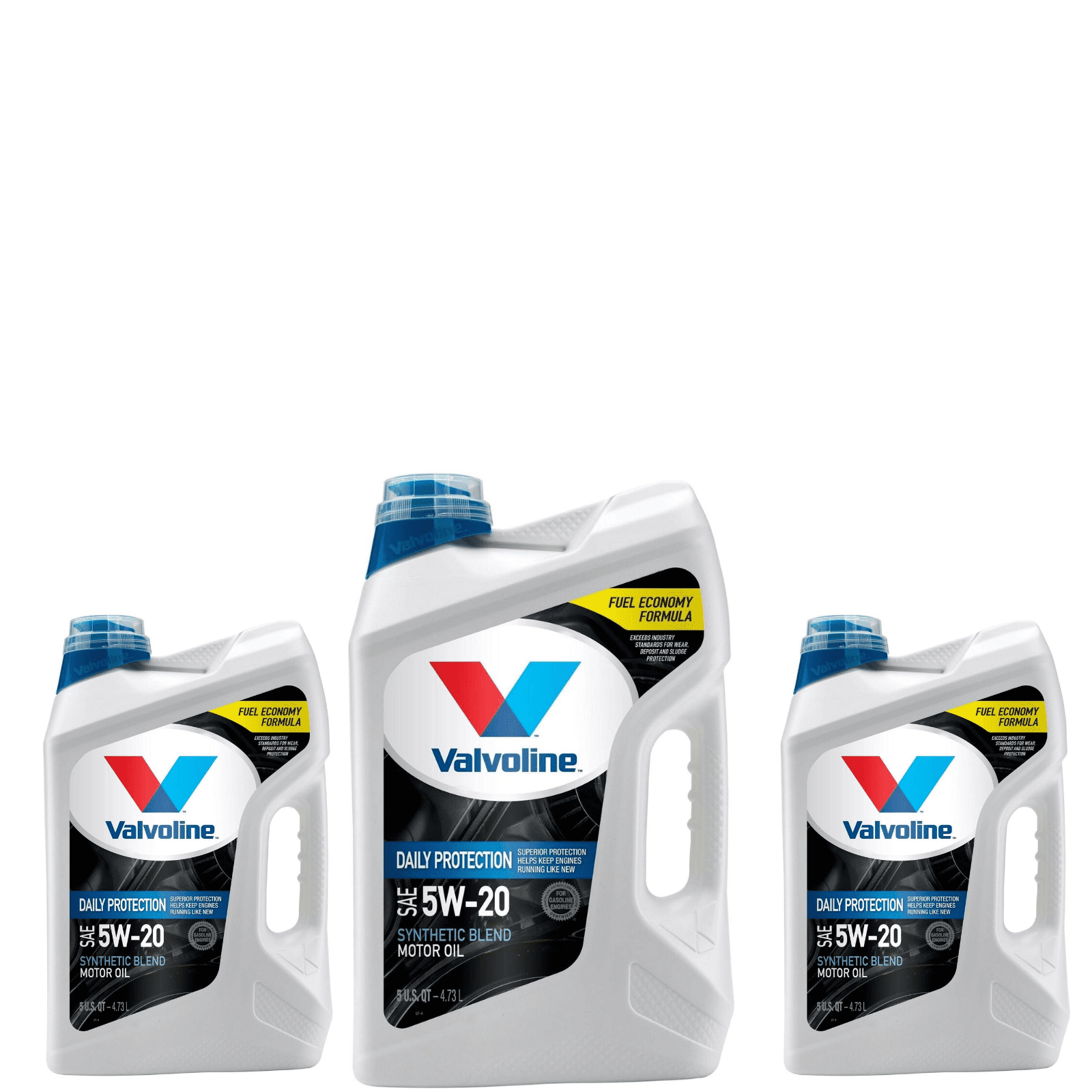 Valvoline Daily Protection SAE 5W-20 Synthetic Blend Motor Oil MPN ...