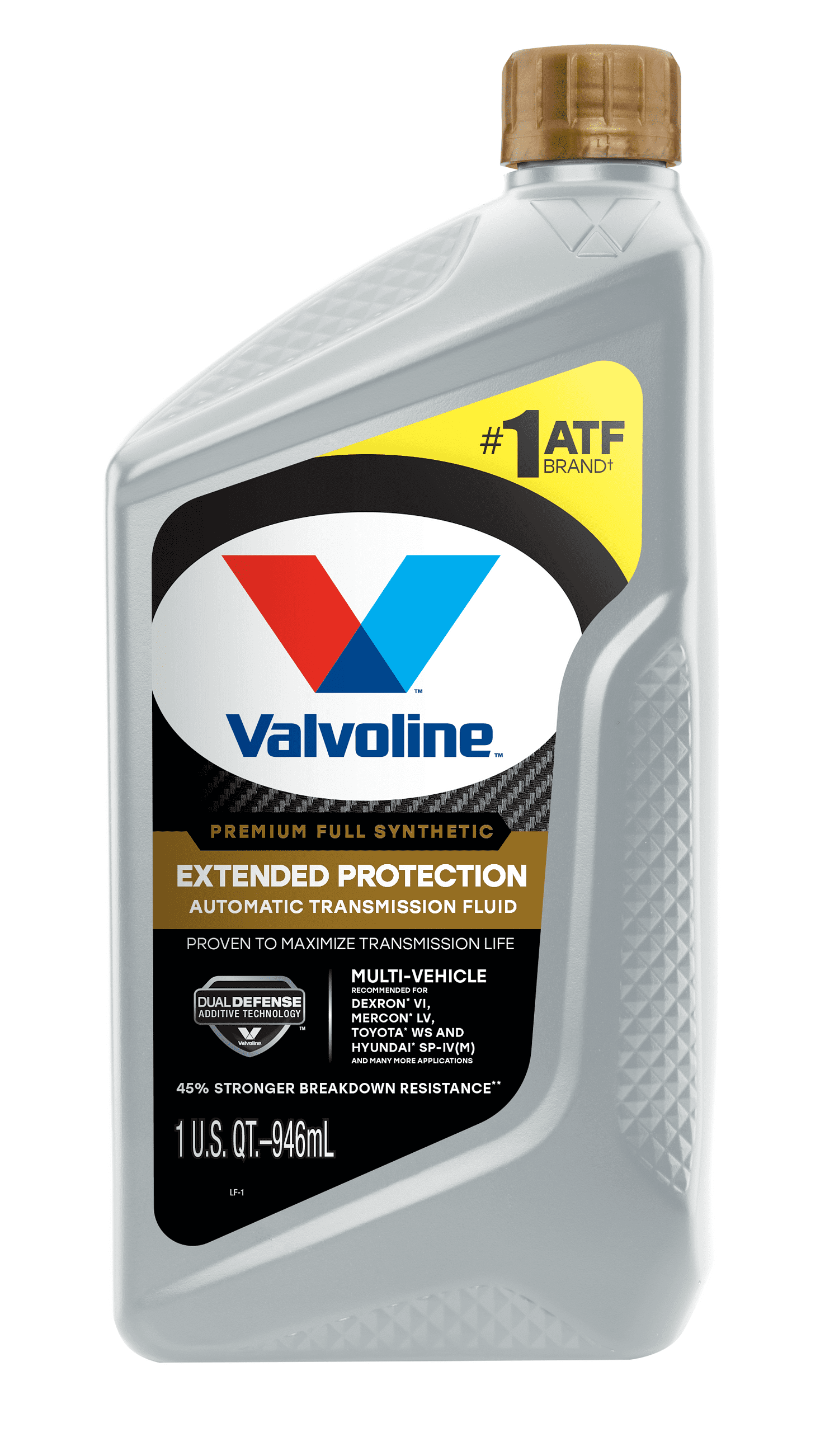 Valvoline Extended Protection Automatic Transmission Fluid 1 Quart - Walmart.com