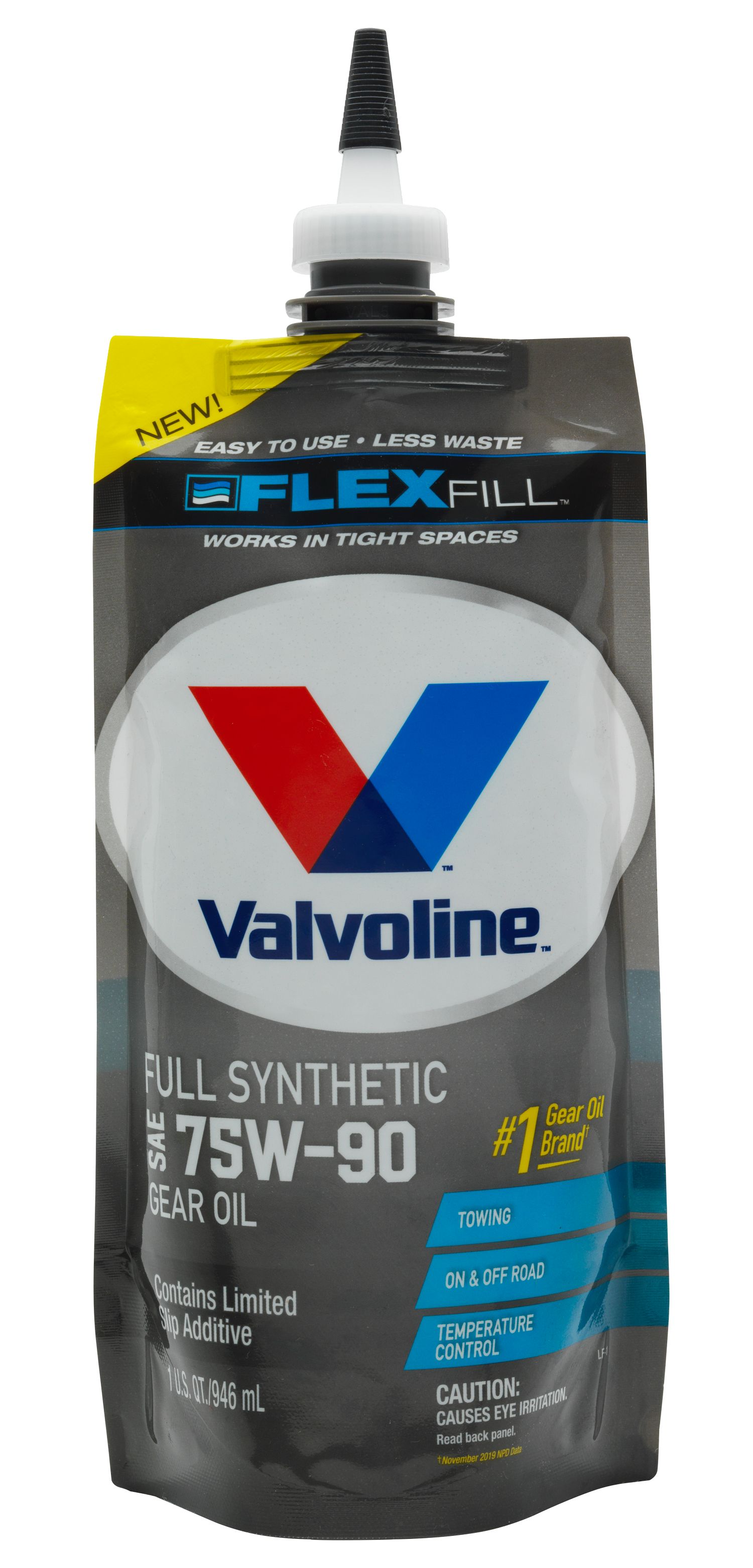Valvoline 75W-90 Full Synthetic Gear Oil, 1 Gallon for Ultimate ...