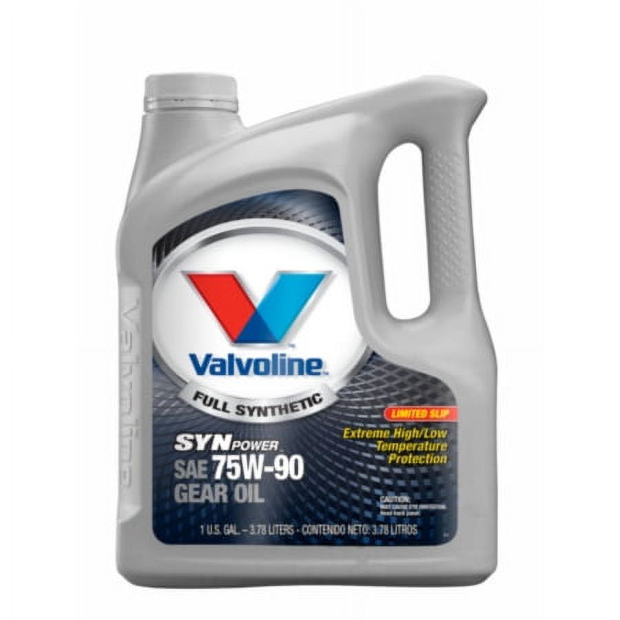 Valvoline Full Synthetic 75W-90 Gear Oil, 1 Gallon - Walmart.com