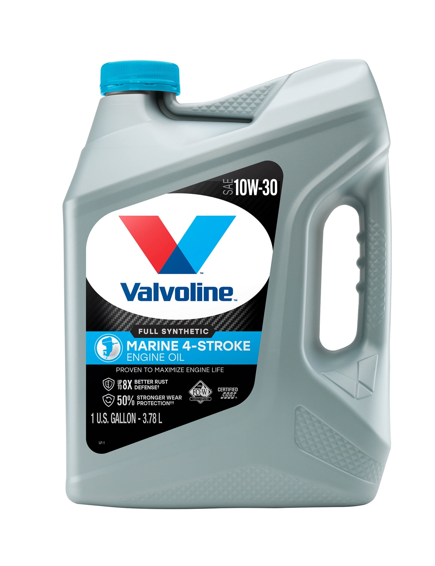 Valvoline Full Synthetic Marine 4-Stroke Motor Oil SAE 10W-30 - Walmart.com